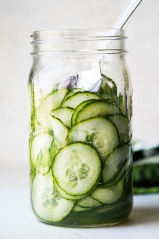 Easy Cucumber Salad - Perry's Plate