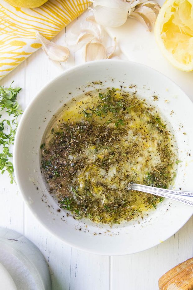 The Best Grilled Lemon Chicken - Perry's Plate