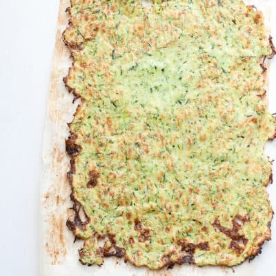 Paleo Zucchini Flatbread Recipe - Perry's Plate