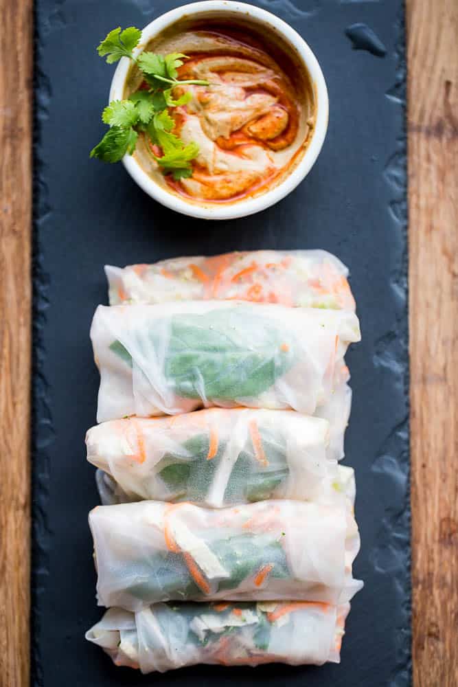Thai Spring Rolls Recipe-Perrys Plate