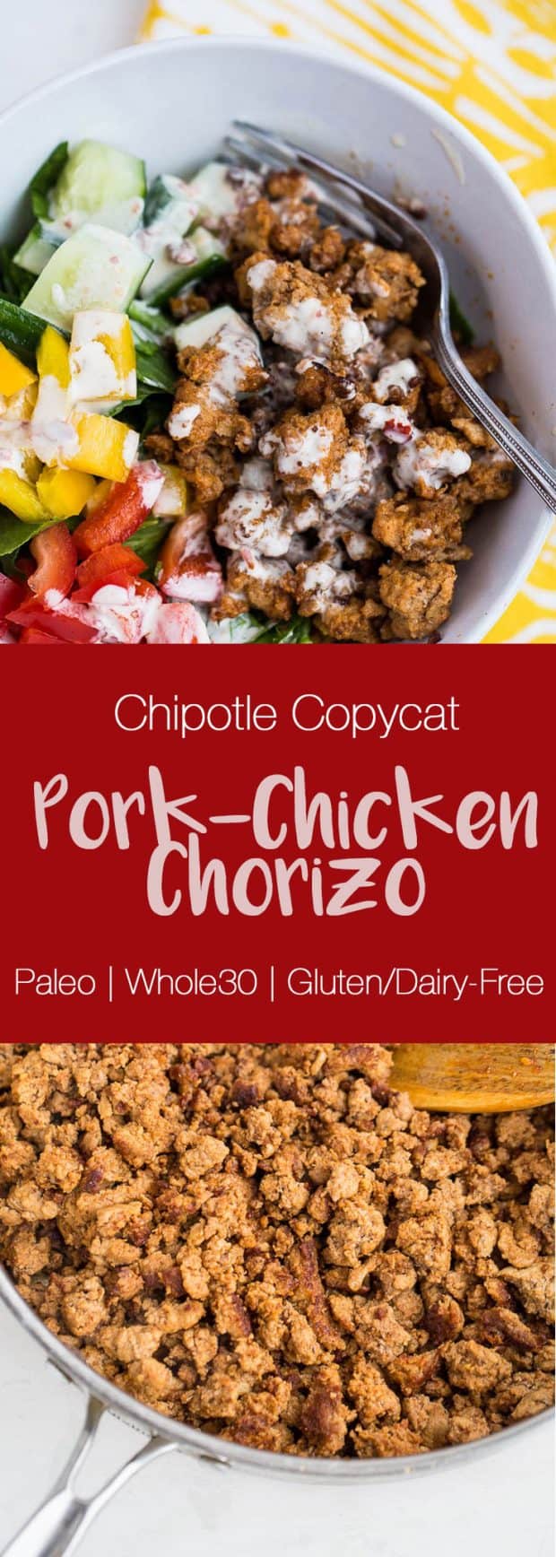 Chipotle Copycat Chorizo - Perry's Plate