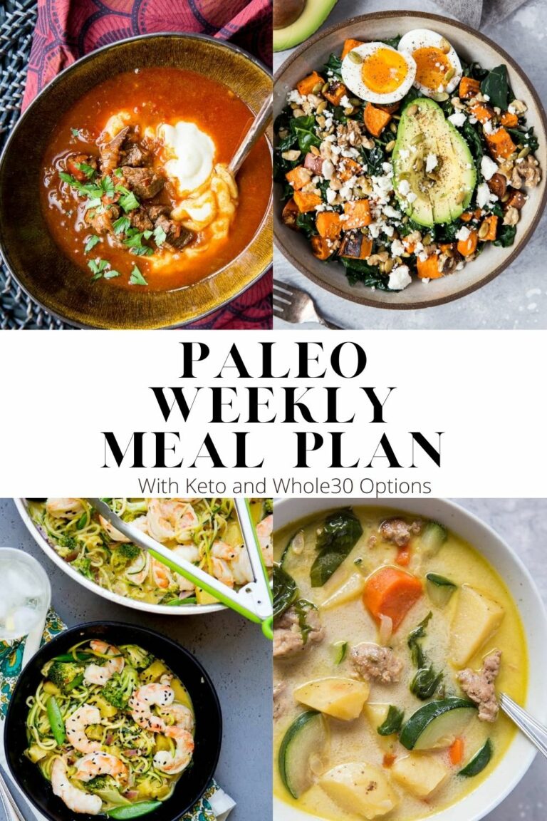 Paleo Meal Plan #1 - Perry's Plate
