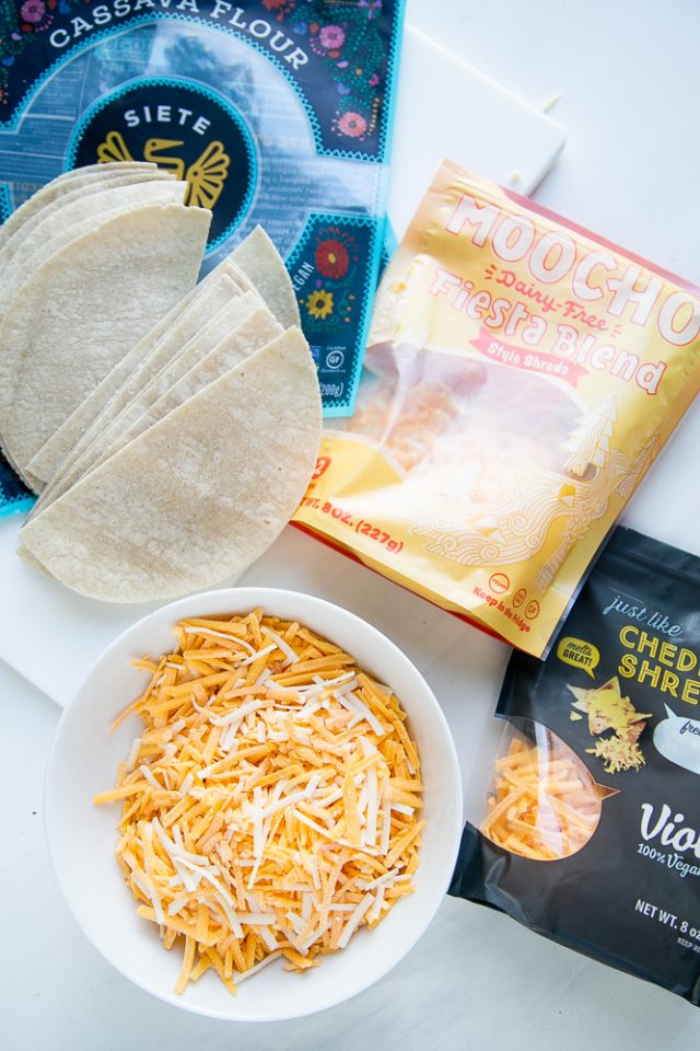 Stacked Vegetable Enchiladas (Vegetarian Enchiladas) - Perry's Plate