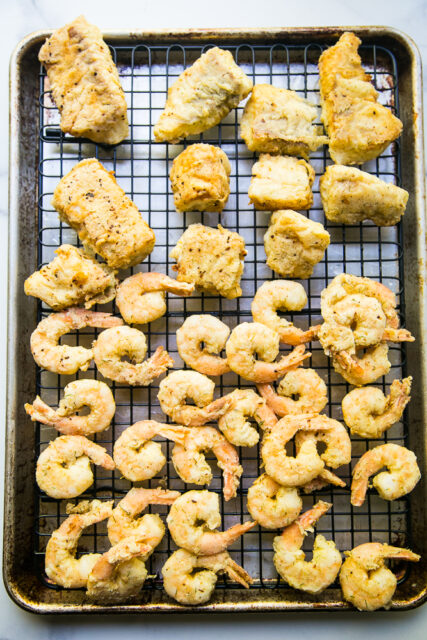Fish Fry with Garlic Aioli (Aruba-inspired) - Perry's Plate