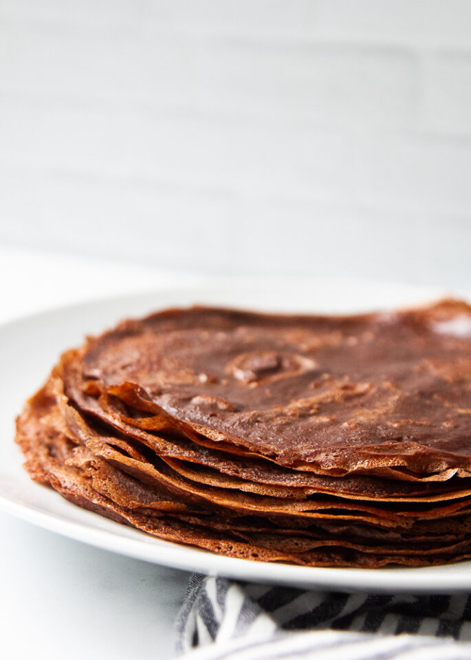 Chocolate Crepes Recipe - Perry's Plate