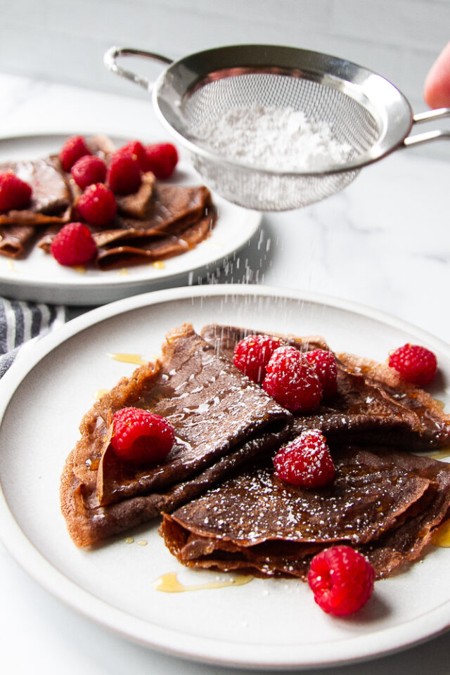 Chocolate Crepes Recipe - Perry's Plate