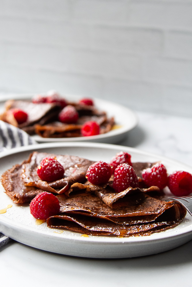 Chocolate Crepes Recipe - Perry's Plate
