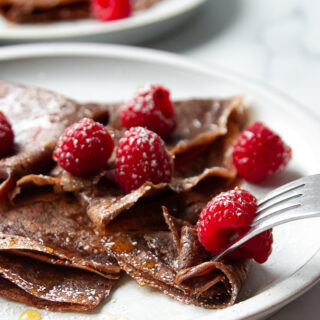 Chocolate Crepes Recipe - Perry's Plate