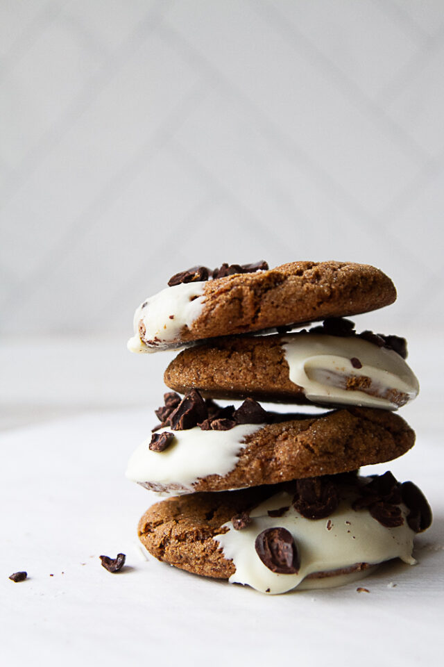 Chewy Gingerbread Latte Cookies Recipe - Perry's Plate