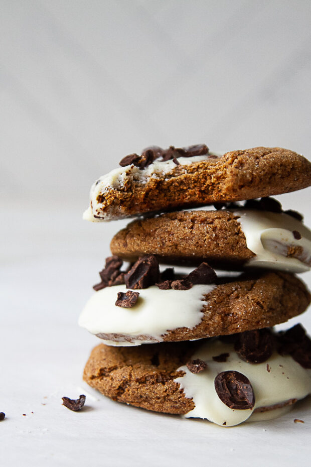 Chewy Gingerbread Latte Cookies Recipe - Perry's Plate