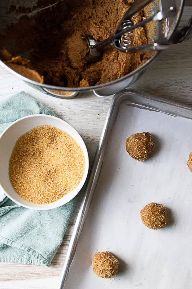 Chewy Gingerbread Latte Cookies Recipe - Perry's Plate