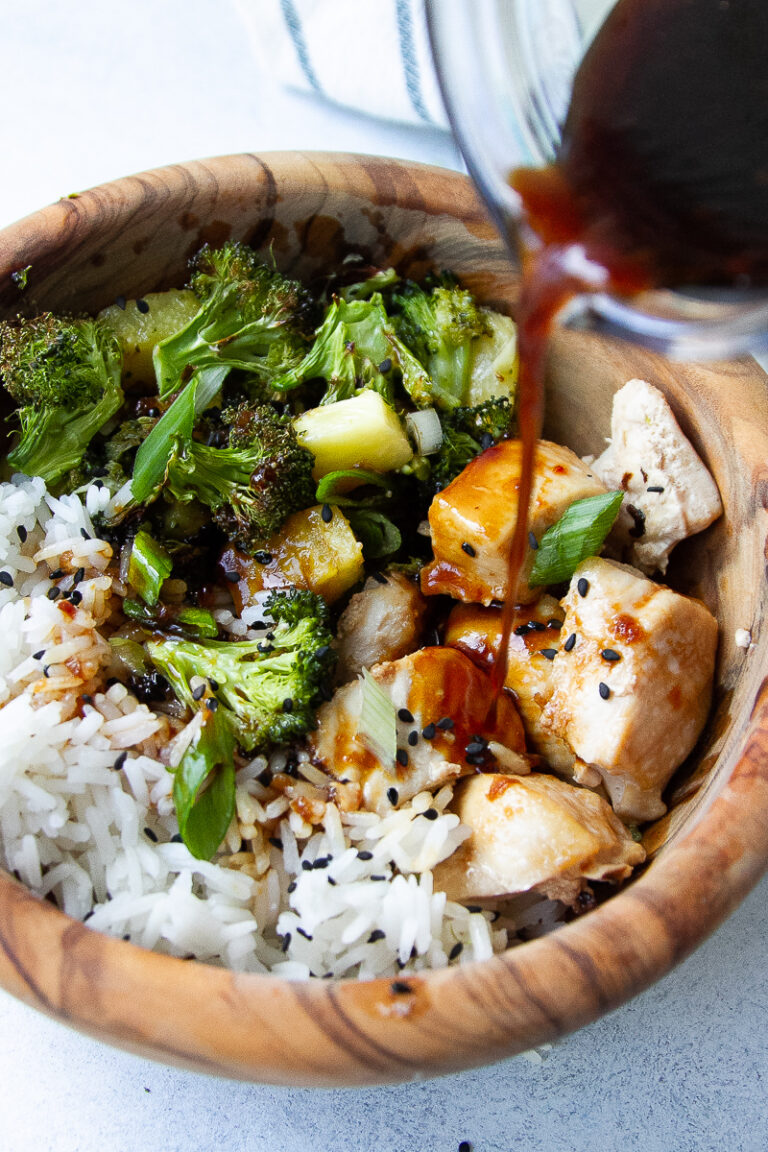 Teriyaki Chicken and Rice Recipe - Perry's Plate